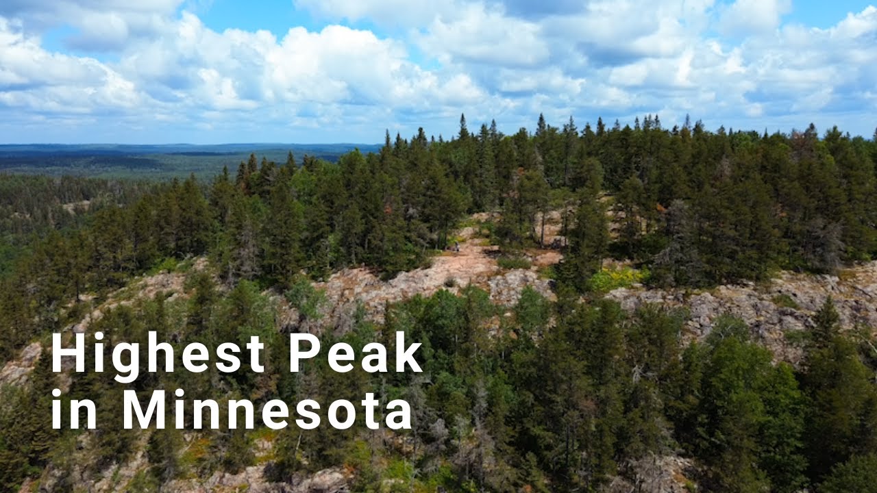 Climbing the Highest Peak in Minnesota with John! The views from the ...