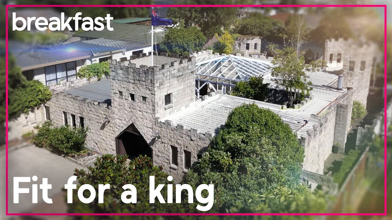 Fancy this ‘surprisingly affordable’ Auckland castle? | TVNZ Breakfast ...