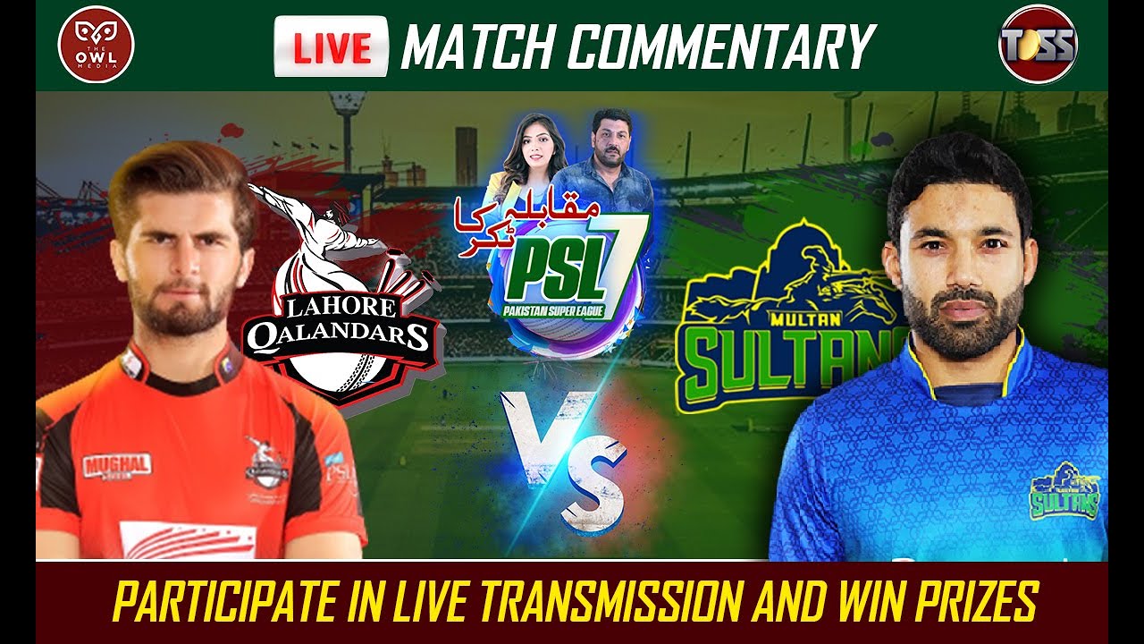 PTV Sports Live Streaming | PSL 7 commentary | Lahore Qalandar vs ...