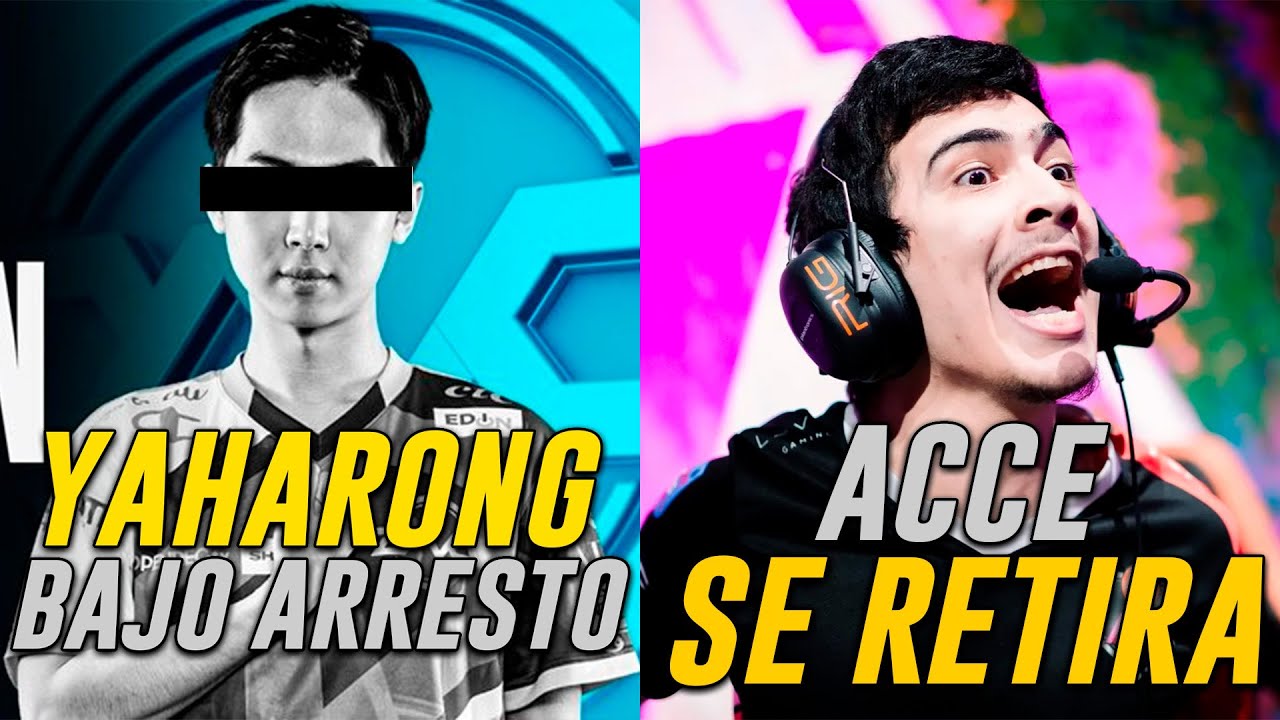 YAHARONG PRESO X H0M1C!#"$ ¡MUY TURBIO! | ACCE SE RETIRA DE LOL ...