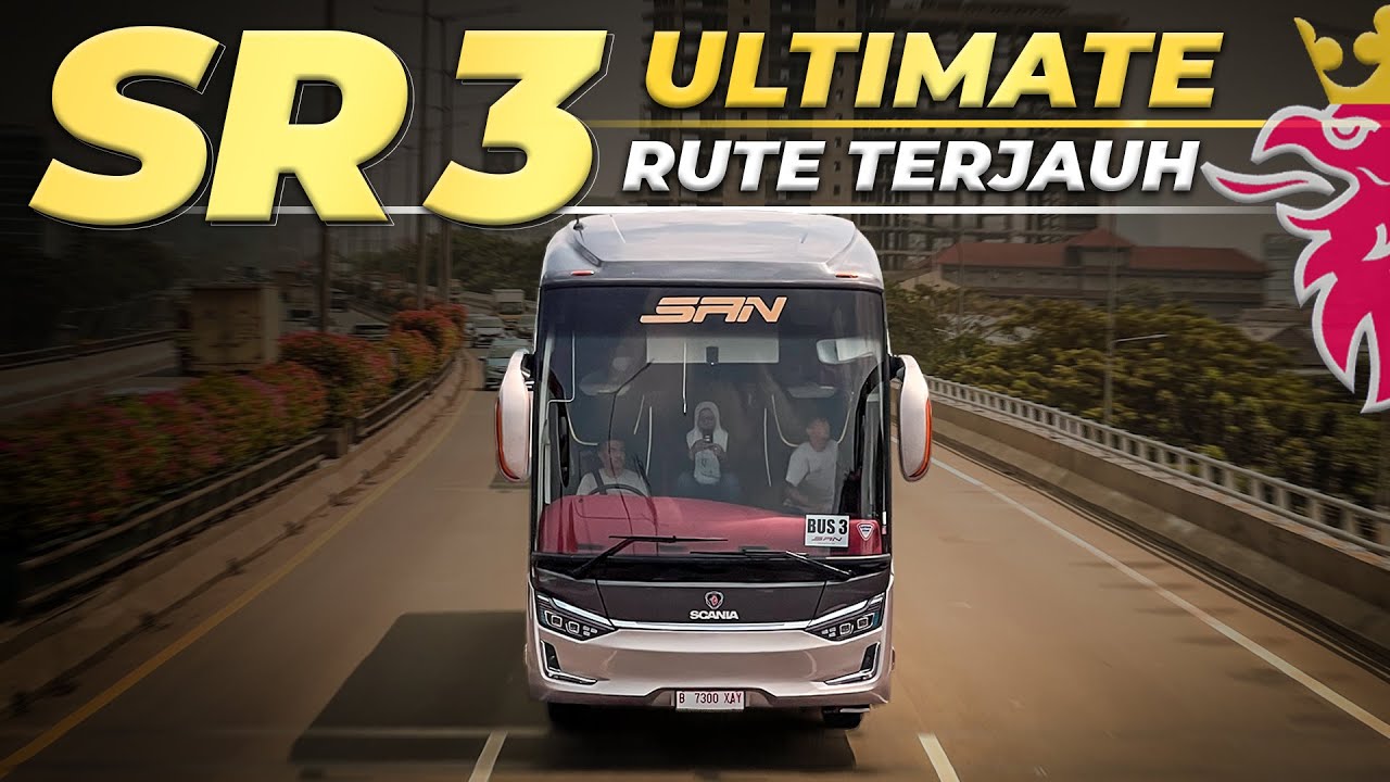 LANGSUNG JALAN RUTE JAUH ‼️ LEGACY SR3 Siliwangi Antar Nusa Scania K360iB - YouTube