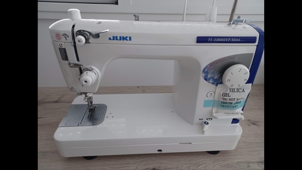 Juki TL-2200-QVP Bobinage Canette - YouTube
