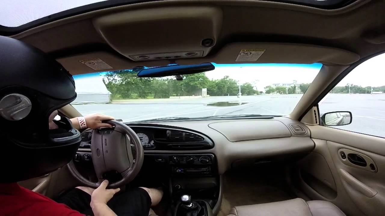 SVT Contour autocross 7-5-15 - YouTube