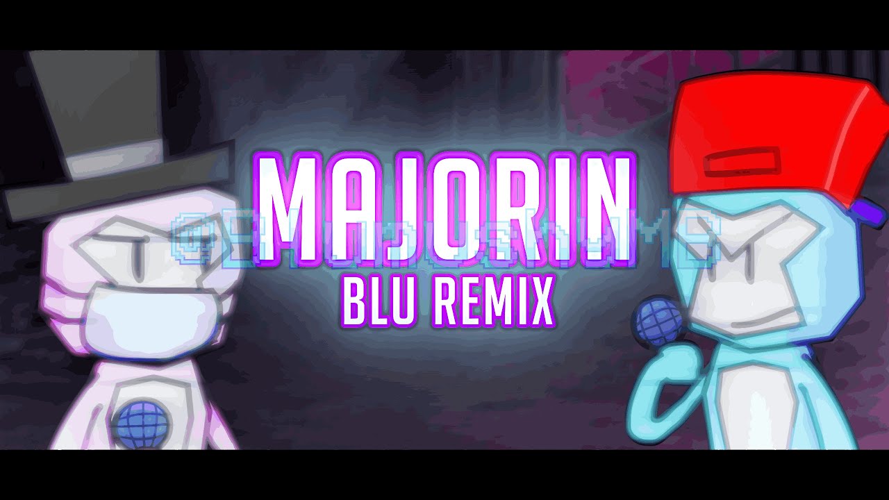 Majorin BLU REMIXED | Majora Vs Boyfriend | FNF x Gorilla Tag x Majora ...
