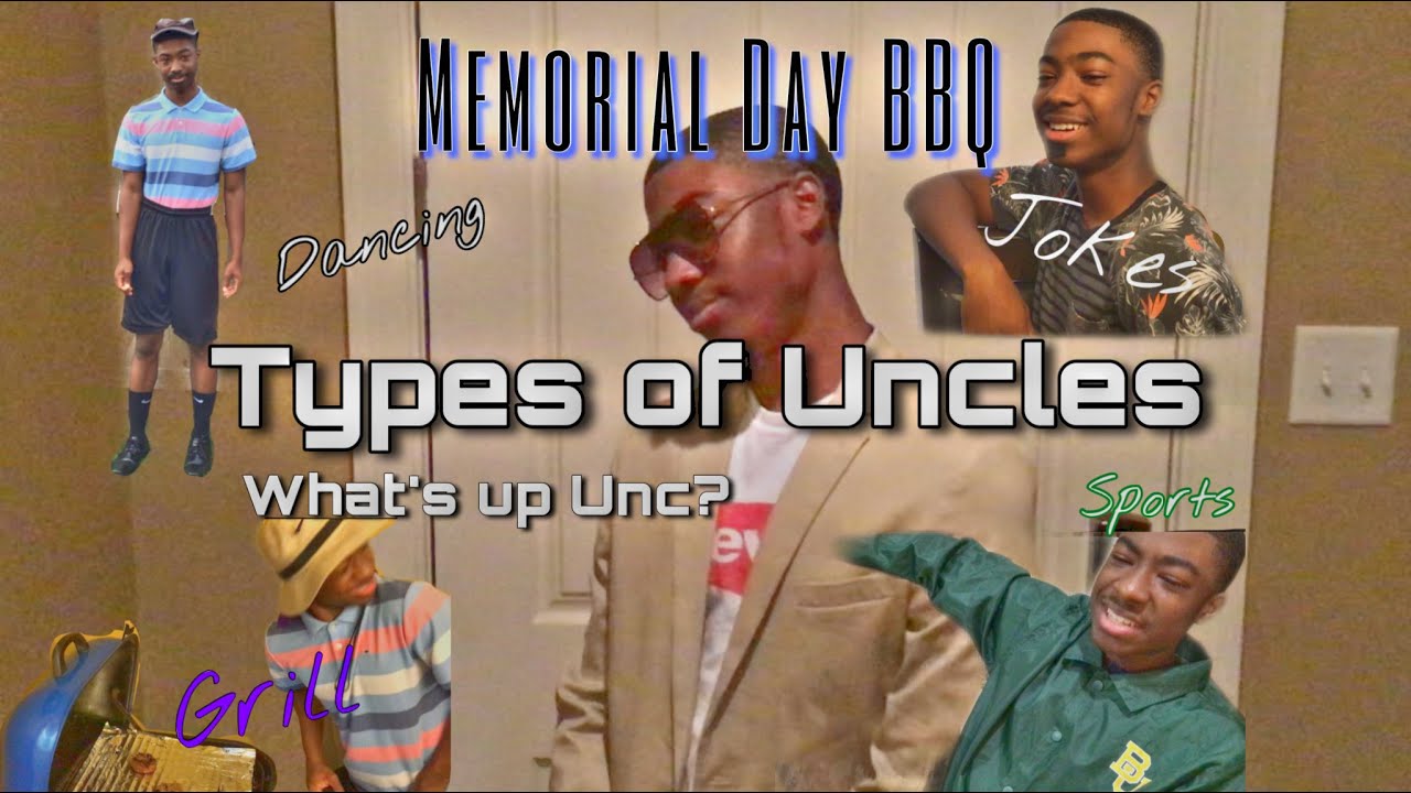 MY UNCLES AT THE FAMILY BBQ - (5 TYPES OF UNCLES AT THE BBQ) - JOHNNY ...