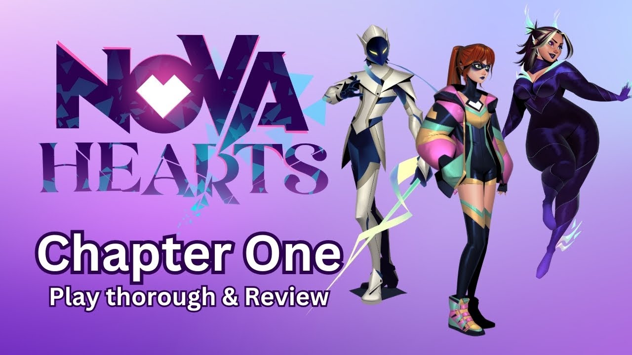 NOVA HEARTS DEMO PLAYTHROUGH AND REVIEW - YouTube