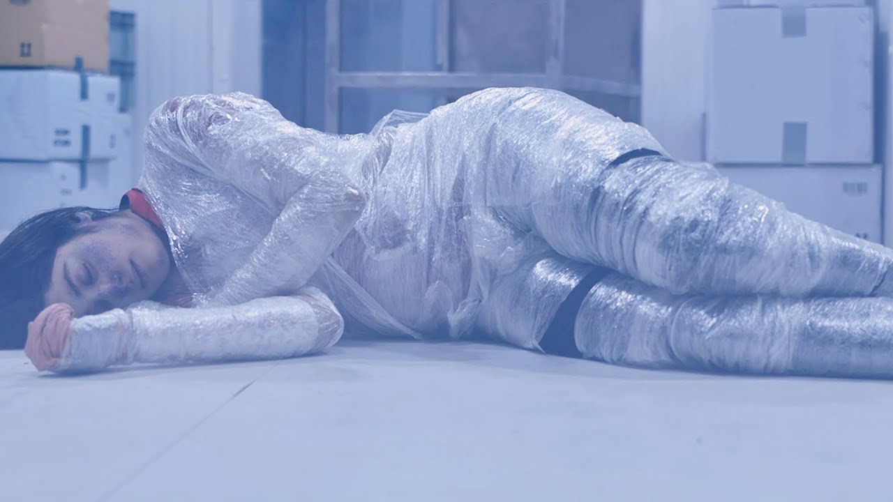 Poor girl was trapped in the freezer. - YouTube