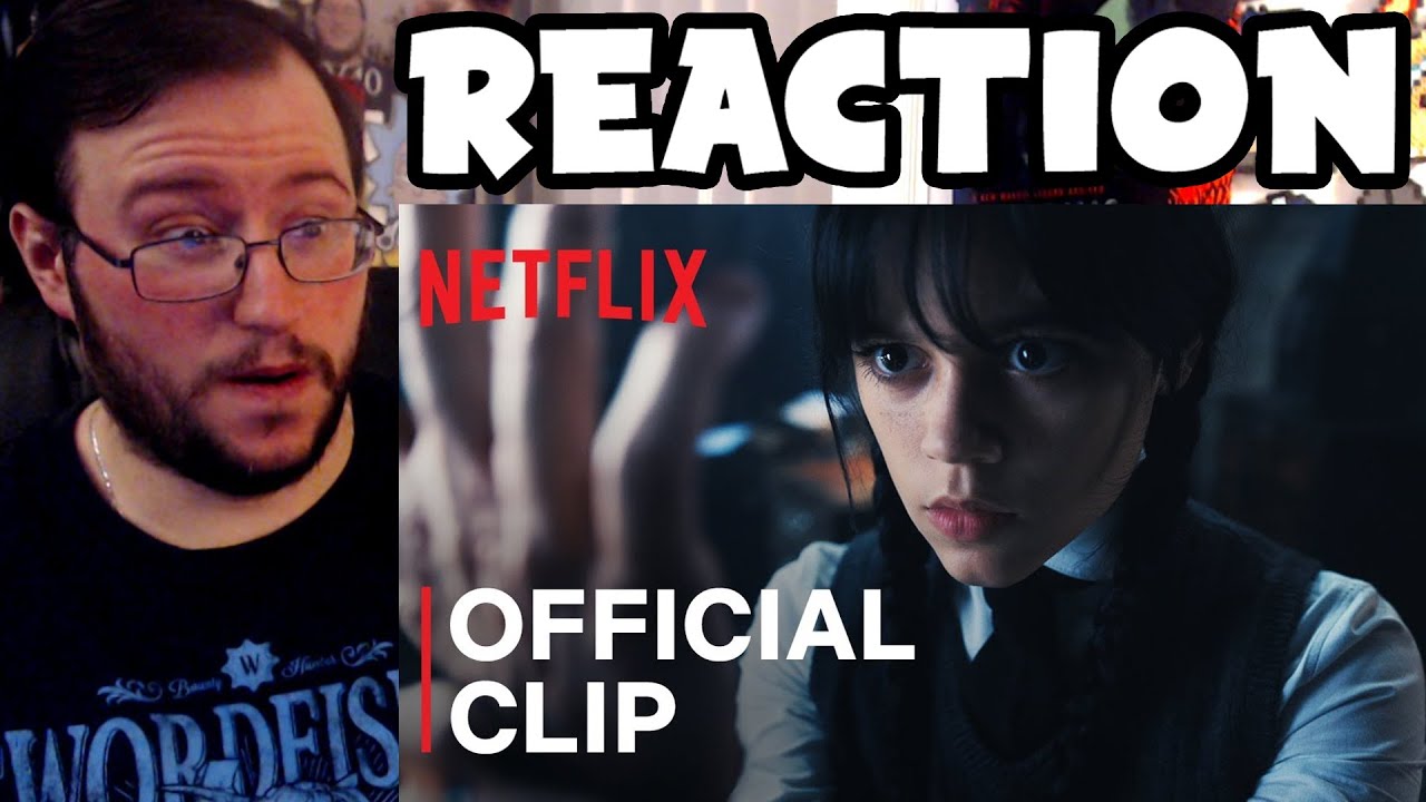 Gor's "Wednesday" Wednesday Addams vs. Thing Clip REACTION - YouTube