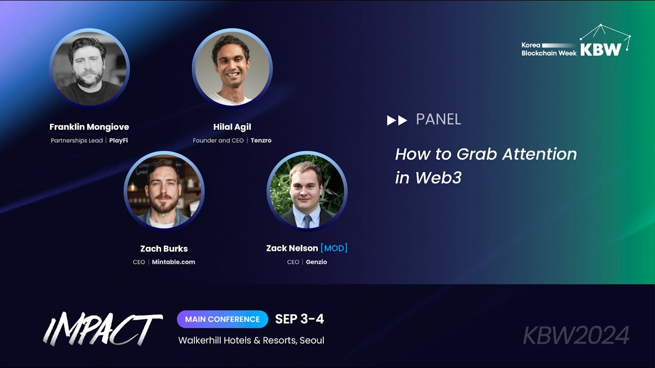 How to Grab Attention in Web3 l KBW2024 - YouTube