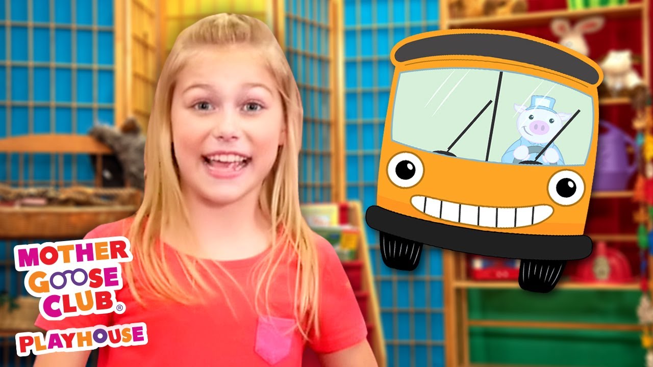 The Wheels on the Bus + More | Mother Goose Club Playhouse Songs ...
