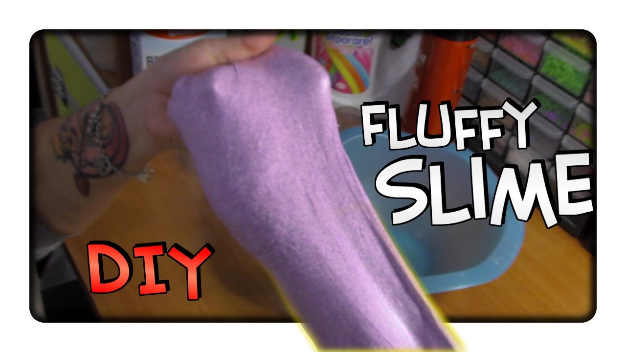 Fluffy Slime DIY - REALIZZIAMOLO INSIEME! | Dark Lady - YouTube