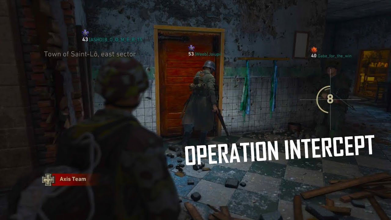 *NEW* WAR MISSION "OPERATION INTERCEPT" GAMEPLAY! COD WWII THE ...