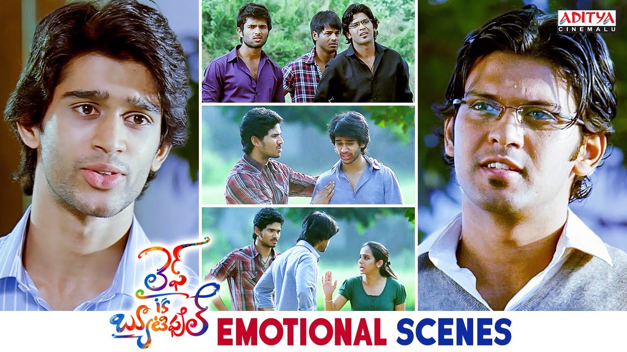 Life is Beautiful Telugu Movie Emotional Scenes | Vijay Devarakonda ...