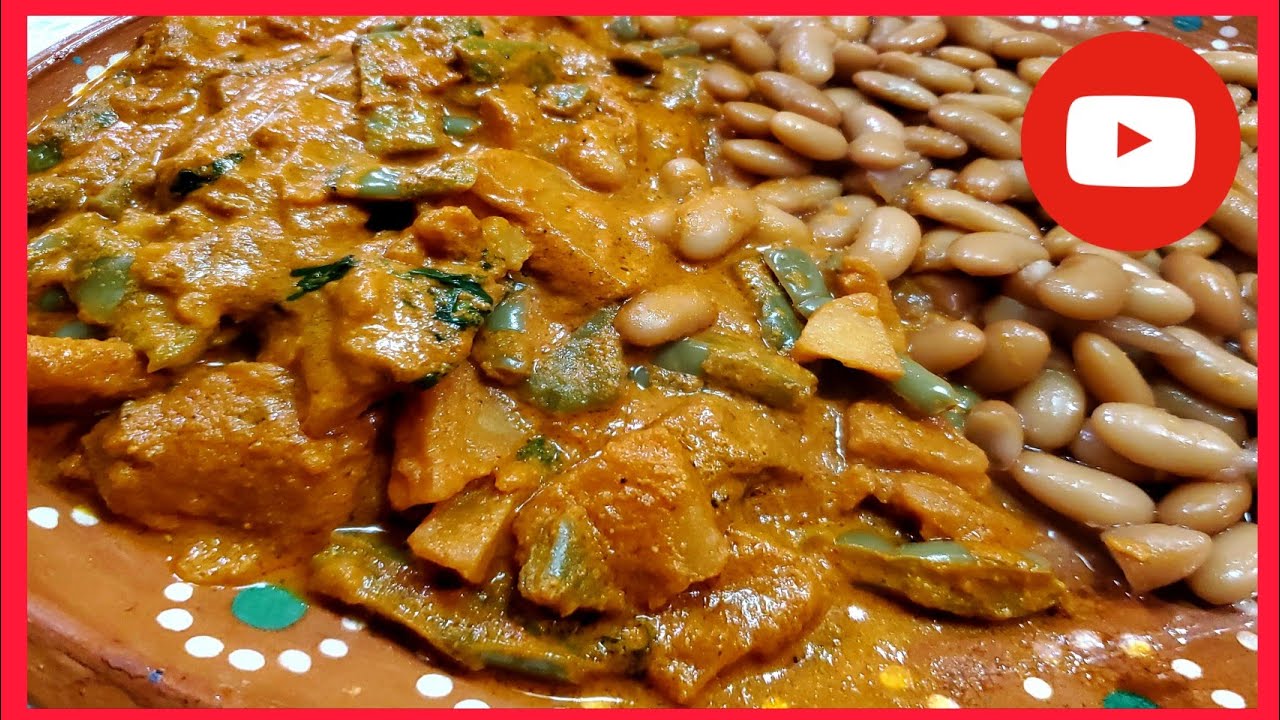 PIPIAN CON NOPALITOS Y PAPAS | PIPIAN ROJO CON PAPAS Y NOPALES ESTILO ...