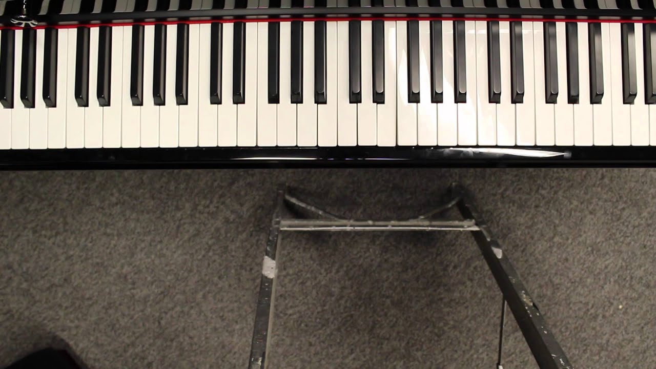 Overhead Player Piano Shot - YouTube