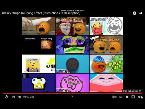 How To Make Crying Only On AVS - YouTube