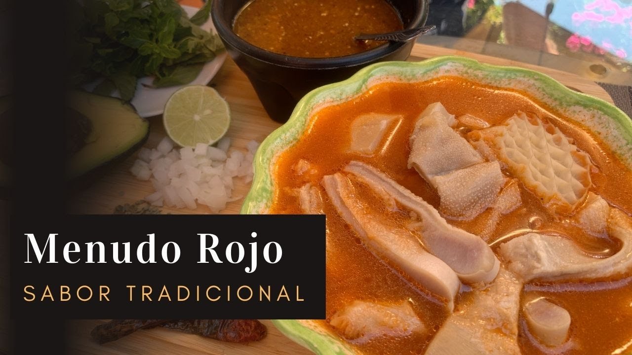 🤩Exquisito Menudo Rojo, la receta más rica y fácil. - YouTube