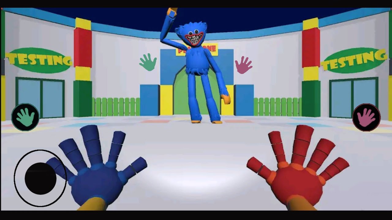 Blue Monster Huggy Wuggy Poppy Playtime and Freddy FNAF Project! Game ...