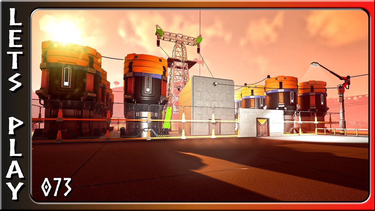 Building Breaker Rooms And Substations For CyberCity! | Satisfactory 1. ...