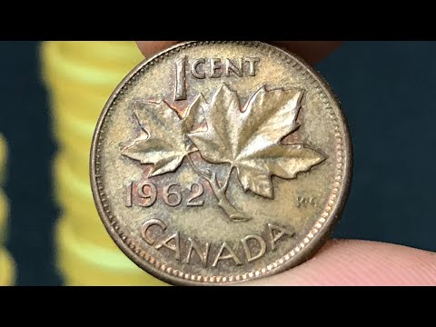 1962 Canada 1 Cent Coin • Values, Information, Mintage, History, and More