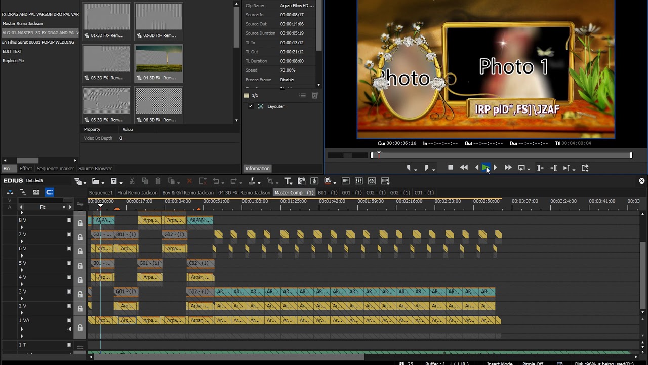 EDIUS 9 TITELS PROJECT UNLOCK FREE DOWNLOAD - YouTube
