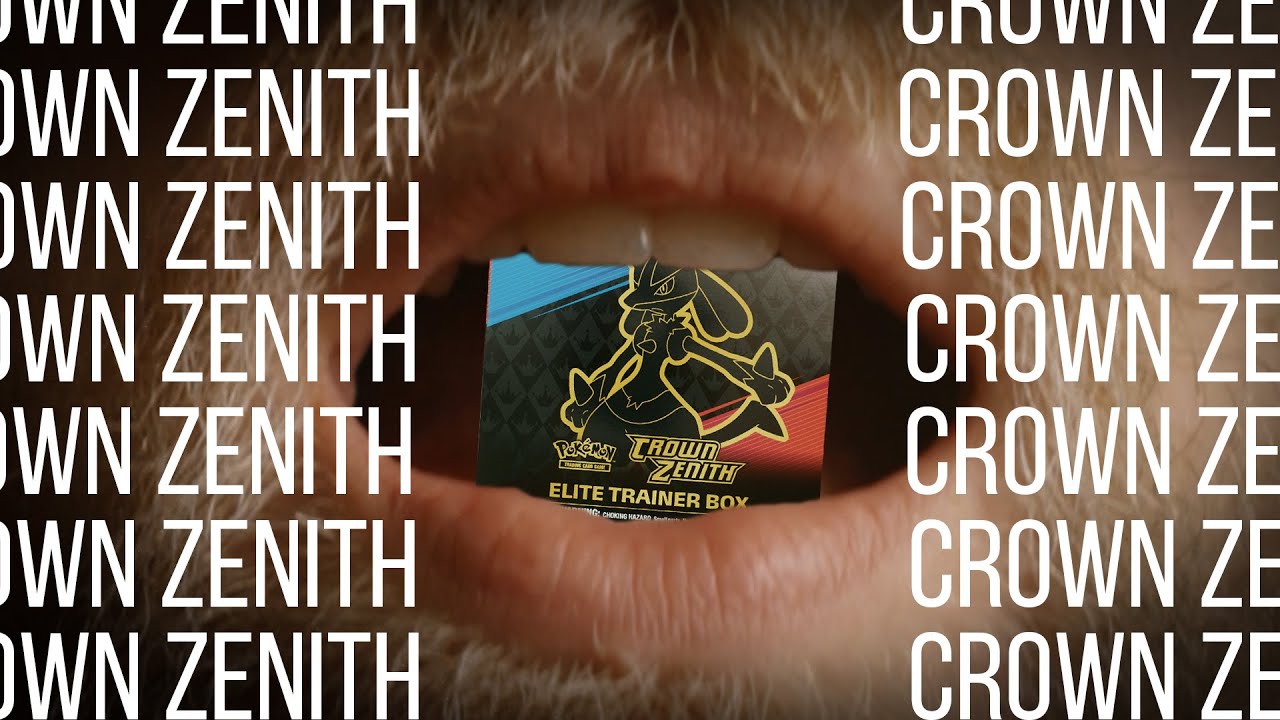 Crown Zenith Elite Trainer Box and Collection Boxes - Pokemon TCG - YouTube