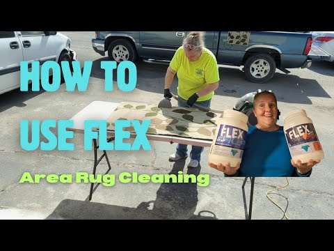 [Archived] HOW TO USE FLEX | Cleaning Area Rugs - YouTube