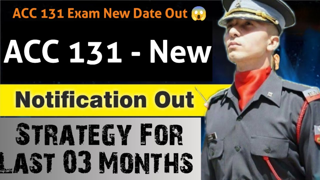 ACC 131 NEW EXAM DATE OUT | Last 03 Months Strategy For ACC 131 Exam ...