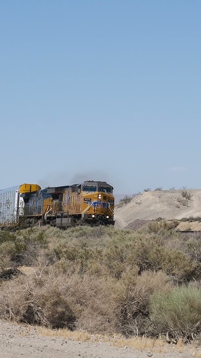 UP 7029 WB AUTORACK TRAIN MNPML MP 10.8 CAJON SUB 6-3-2023 #trains #unionpacific #railfanning ...