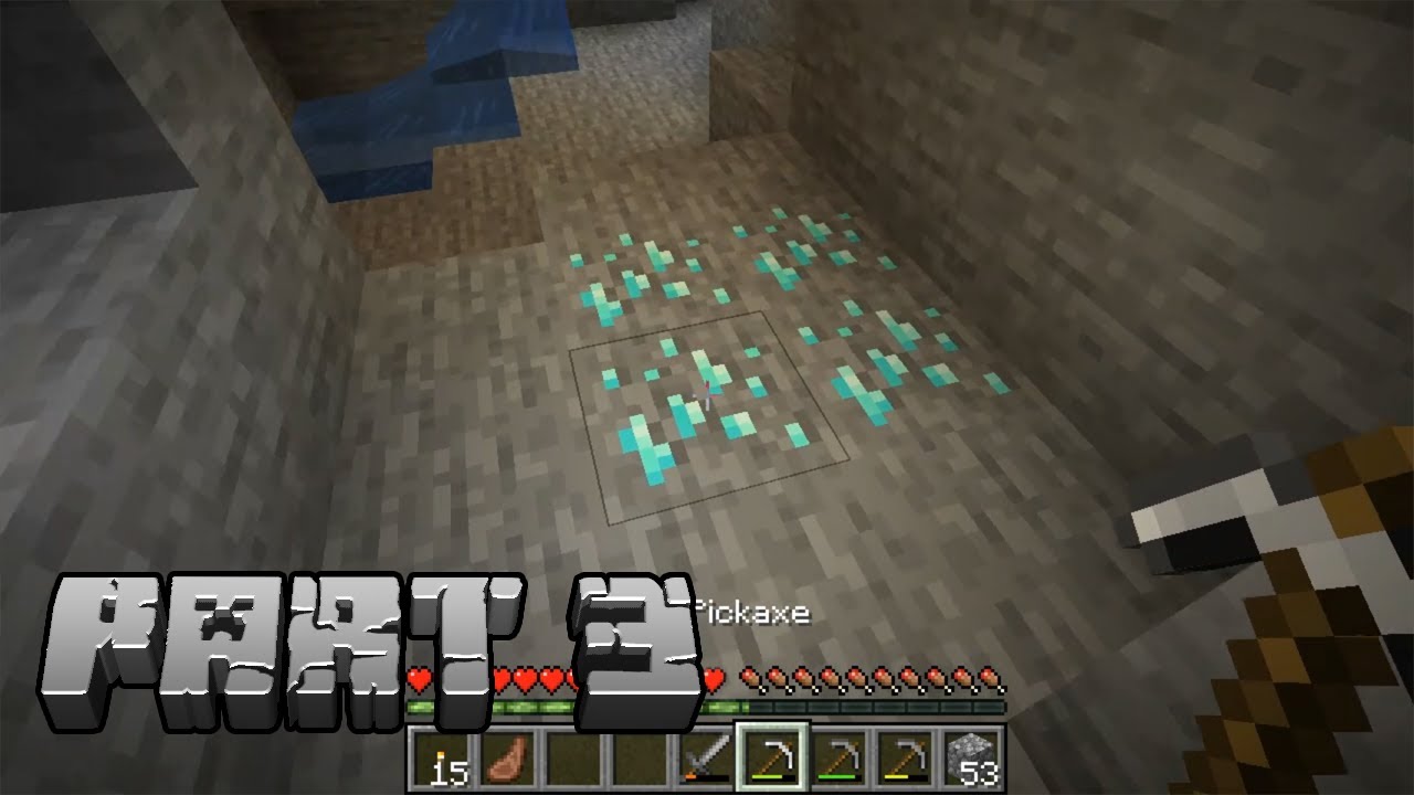 Minecraft PC : Survival | Gameplay Walkthrough Part 3 - YouTube