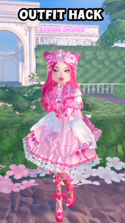 Outfit hack #dresstoimpress #dti #roblox - YouTube