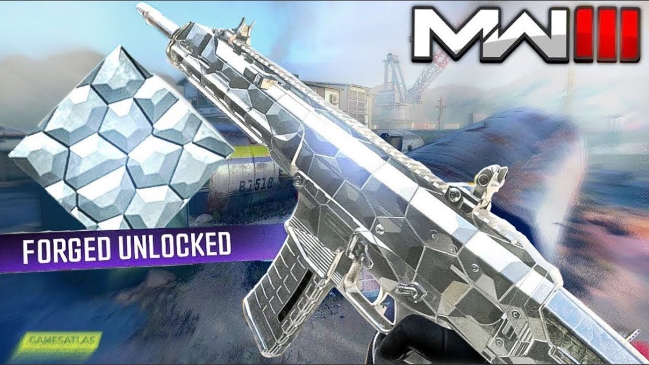 ALL MW3 WEAPONS WITH FORGED MASTERY CAMO - CALL OF DUTY MODERN WARFARE ...