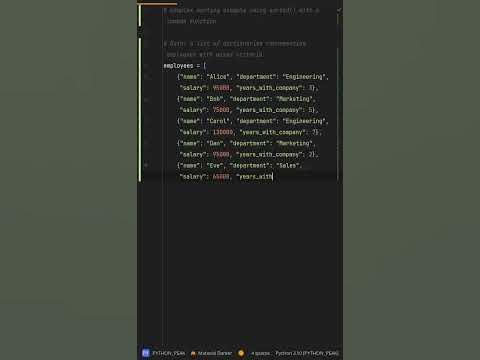 Why use sorted with lambda for Python sorting? Python Hack Sorted + Lambda for Advanced Sorting ...
