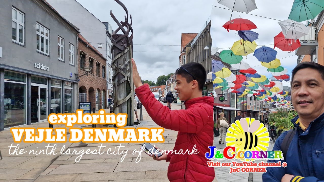 EXPLORING THE CITY OF VEJLE DENMARK 🌞 JNC CORNER - YouTube