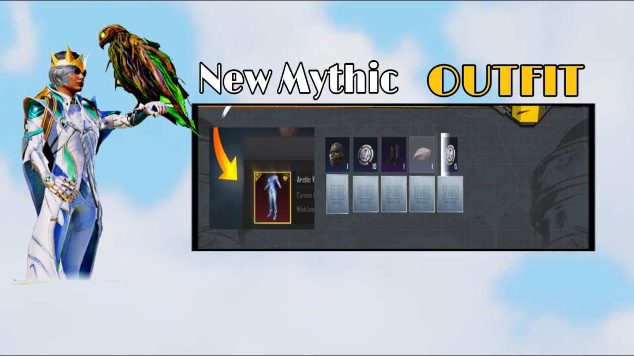 Wow 🤩 ! PUBG MOBILE NEW MYTHIC OUTFIT CREATE OPENING - YouTube