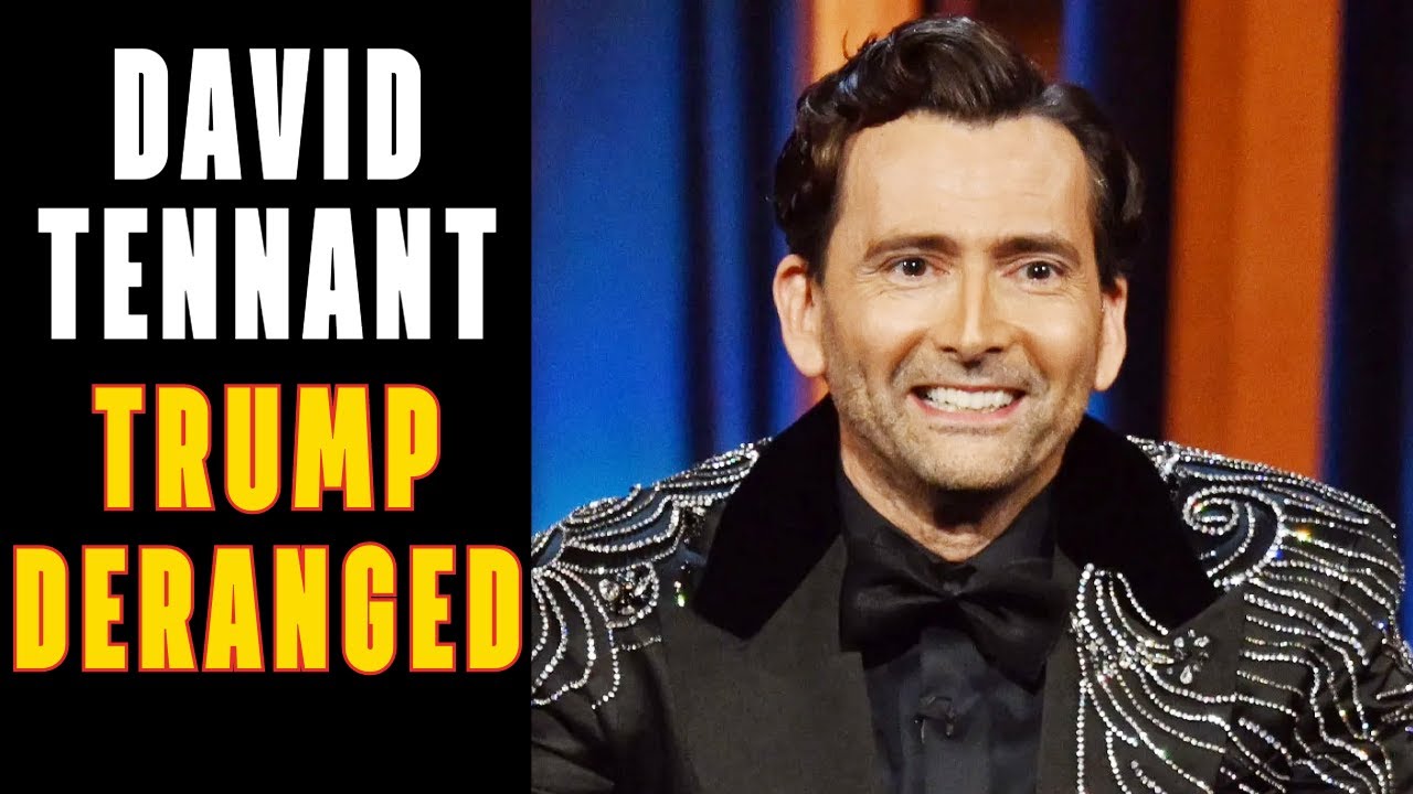 Doctor Whos David Tennant Attacks Trump During Bafta Awards Speech Youtube