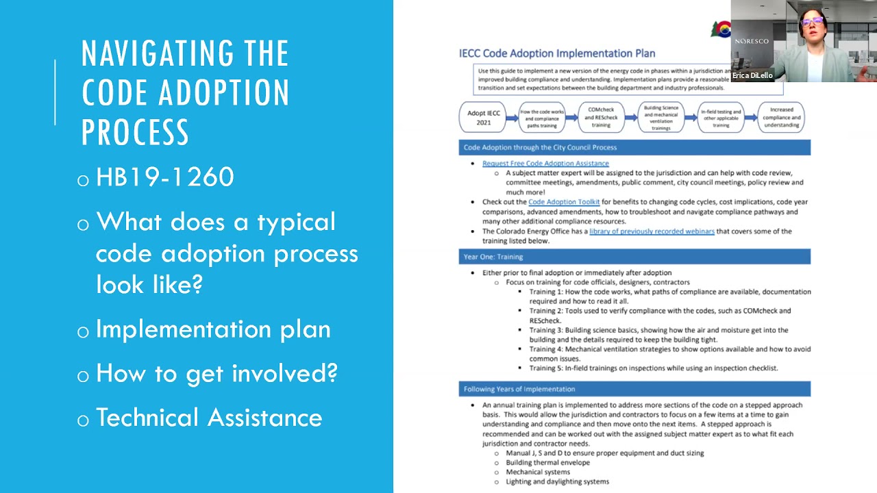 Colorado Energy Office: Building Energy Code Training - Code Adoption ...