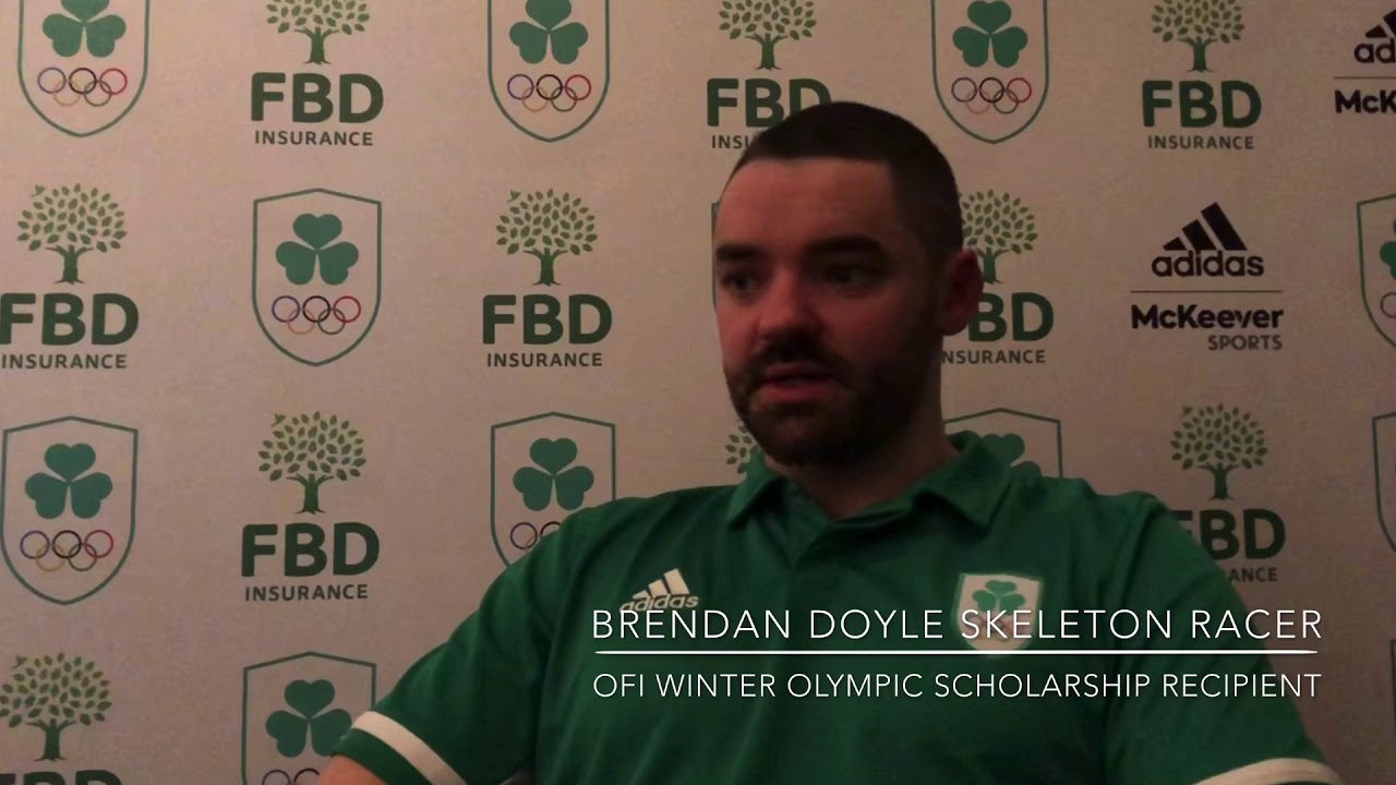 Brendan Doyle - Team Ireland Skeleton Racer - YouTube