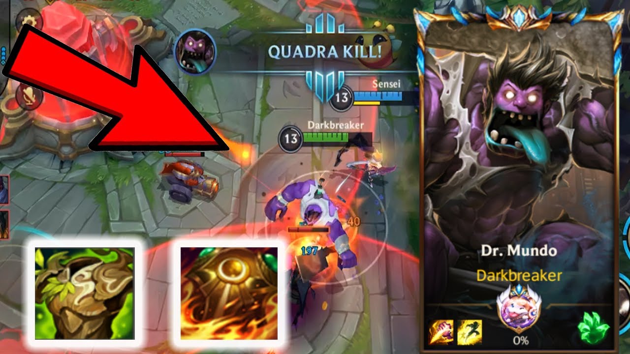 Dr. Mundo NEW Wild Rift Patch 2.2 made him OP!! | YOU NEED TO Check ...