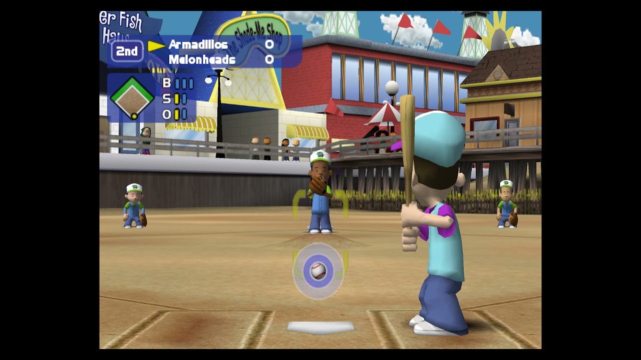 Backyard Baseball Gamecube Gameplay 3 (Single Game) - YouTube
