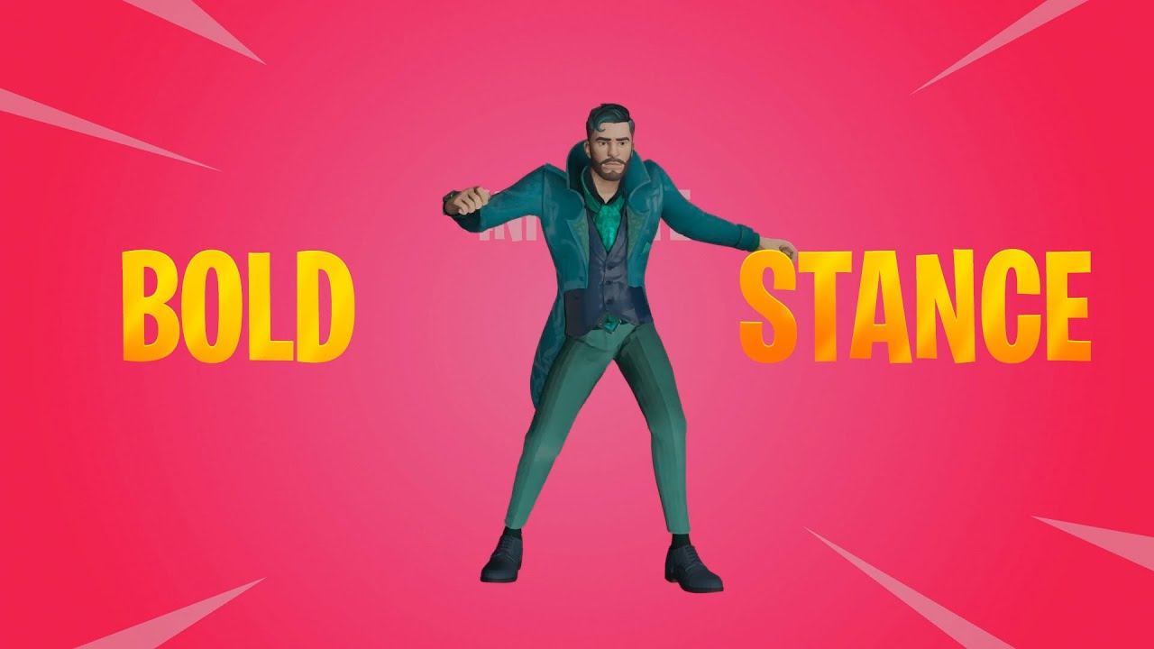 Fortnite Bold Stance Dance 🕺 Postura Atrevida 🕺 Postura Arrojada 🕺 ...