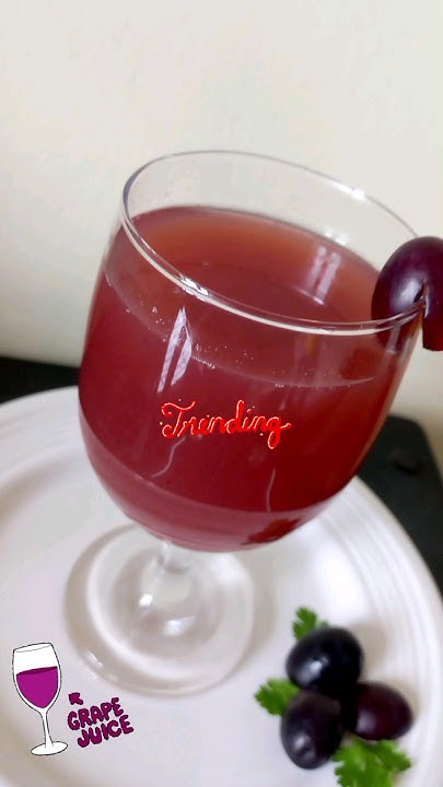 Extremely mind-blowing Grapes juice or 😱. #trending #new - YouTube