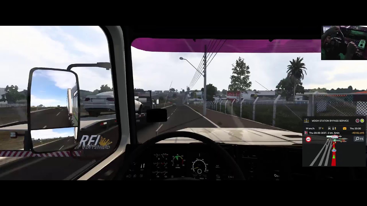 RBR Map Mod 🇧🇷 | Live #1 | Euro Truck Simulator 2 - YouTube