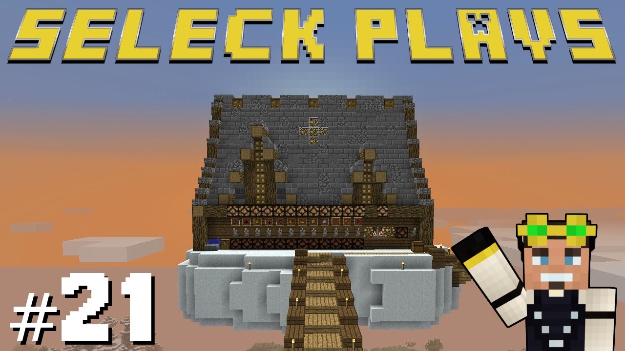 Minecraft | Cloud Town | Ep. 21 | A Better Roof is Better - YouTube