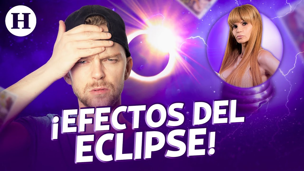 ¿Te dolió la cabeza? Mhoni Vidente aclara los efectos del eclipse y lo que traerá para el mundo ...