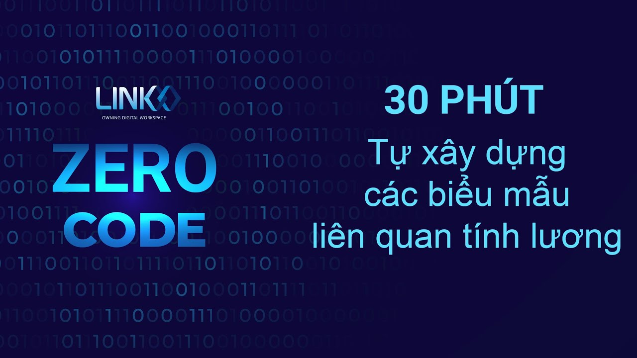 Xây dựng quy trình tính lương với LINK Zero Code - YouTube