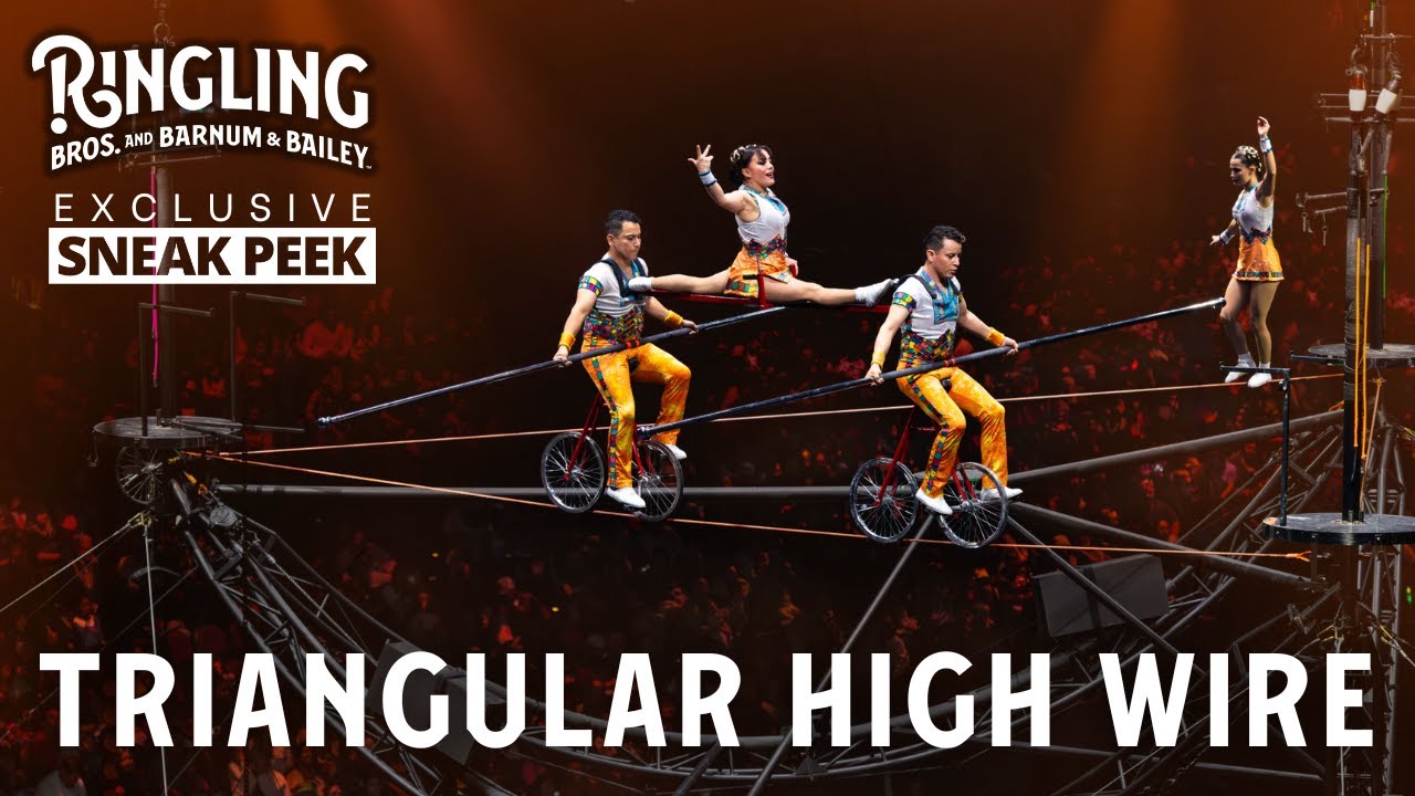 Triangular High Wire | Extended Sneak Peek | Ringling® - YouTube