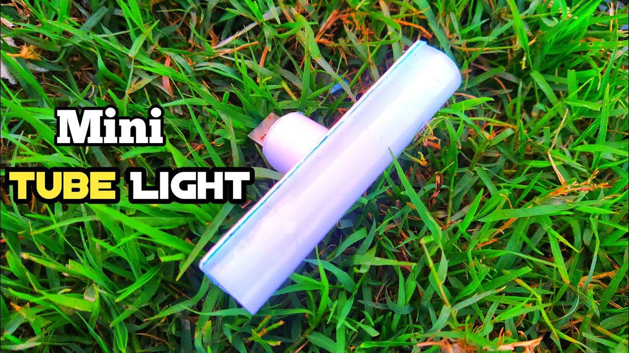 Mini Tube Light Kaise Banaye || 5v Mini Tube Light Kaise Banaye At Home ...