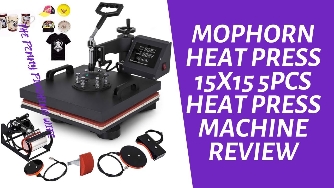 Mophorn heat press unboxing/Review/ - YouTube