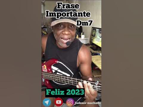 Alvo mais que a neve: aplique essa frase TOP DEMAIS no contrabaixo no acorde de Dm7 🏆 feliz 2023 ...